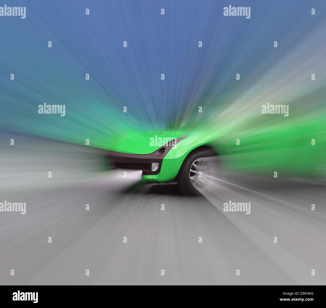 High speed blurred car Stock Photo - Alamy