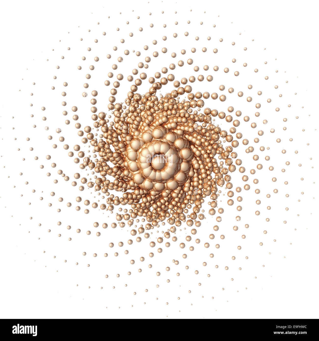 Visualization of a fractal Structure Stock Photo - Alamy