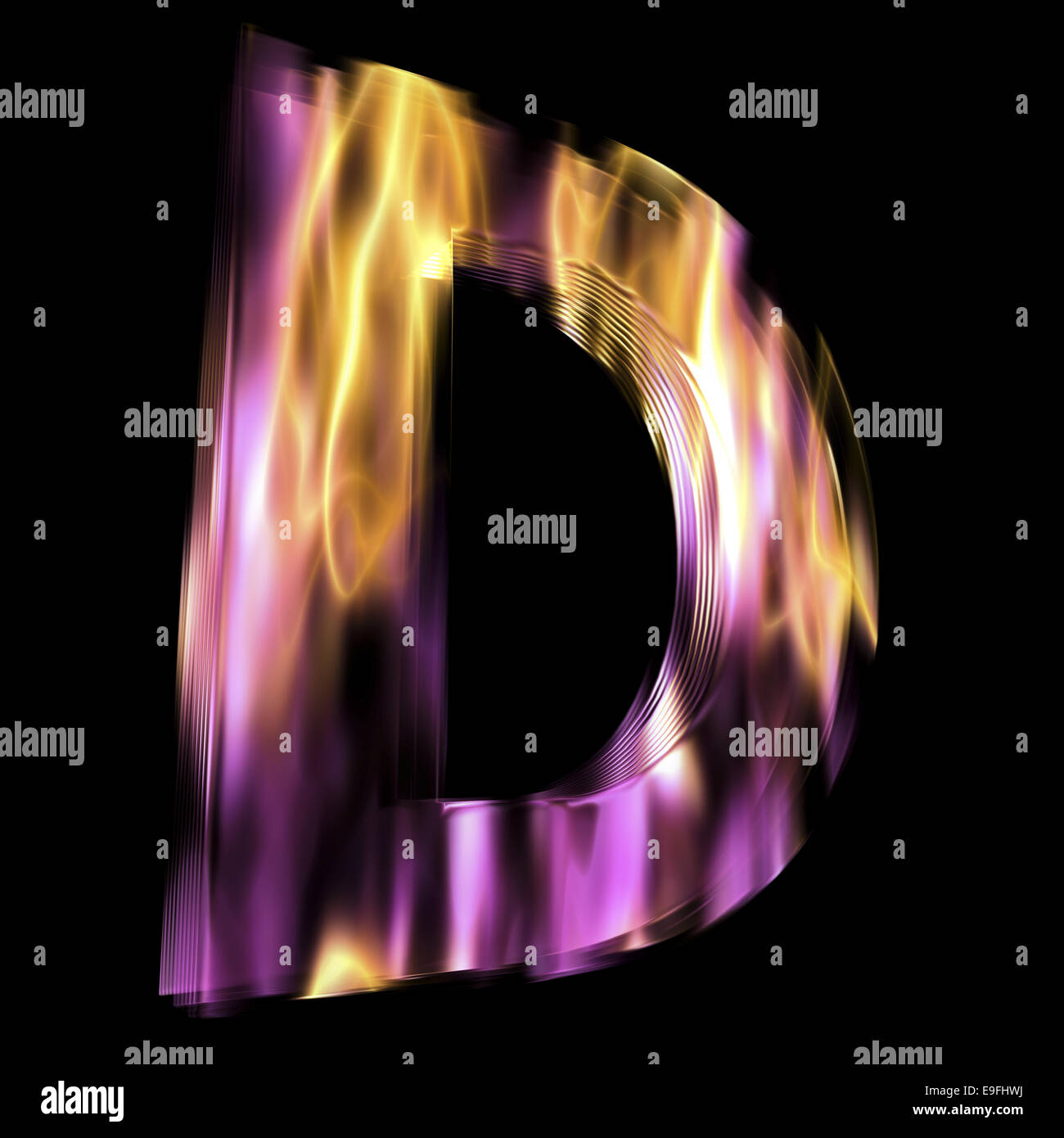 Flaming alphabet hi-res stock photography and images - Alamy
