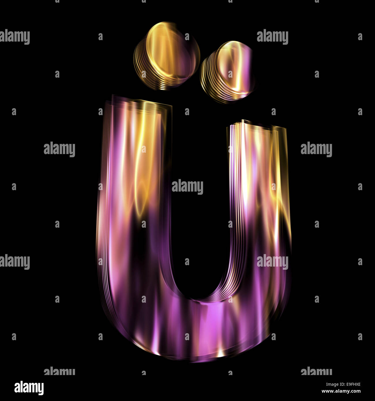 Flaming text 3d hi-res stock photography and images - Alamy