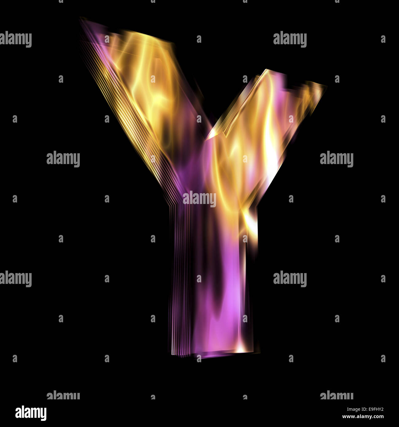 Flaming alphabet hi-res stock photography and images - Alamy