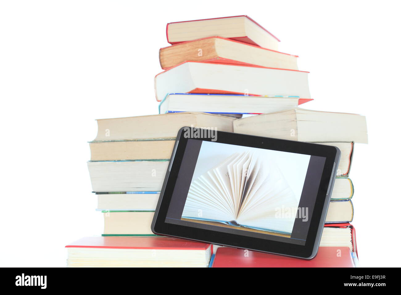 Electronic books reader device Cut Out Stock Images & Pictures - Alamy