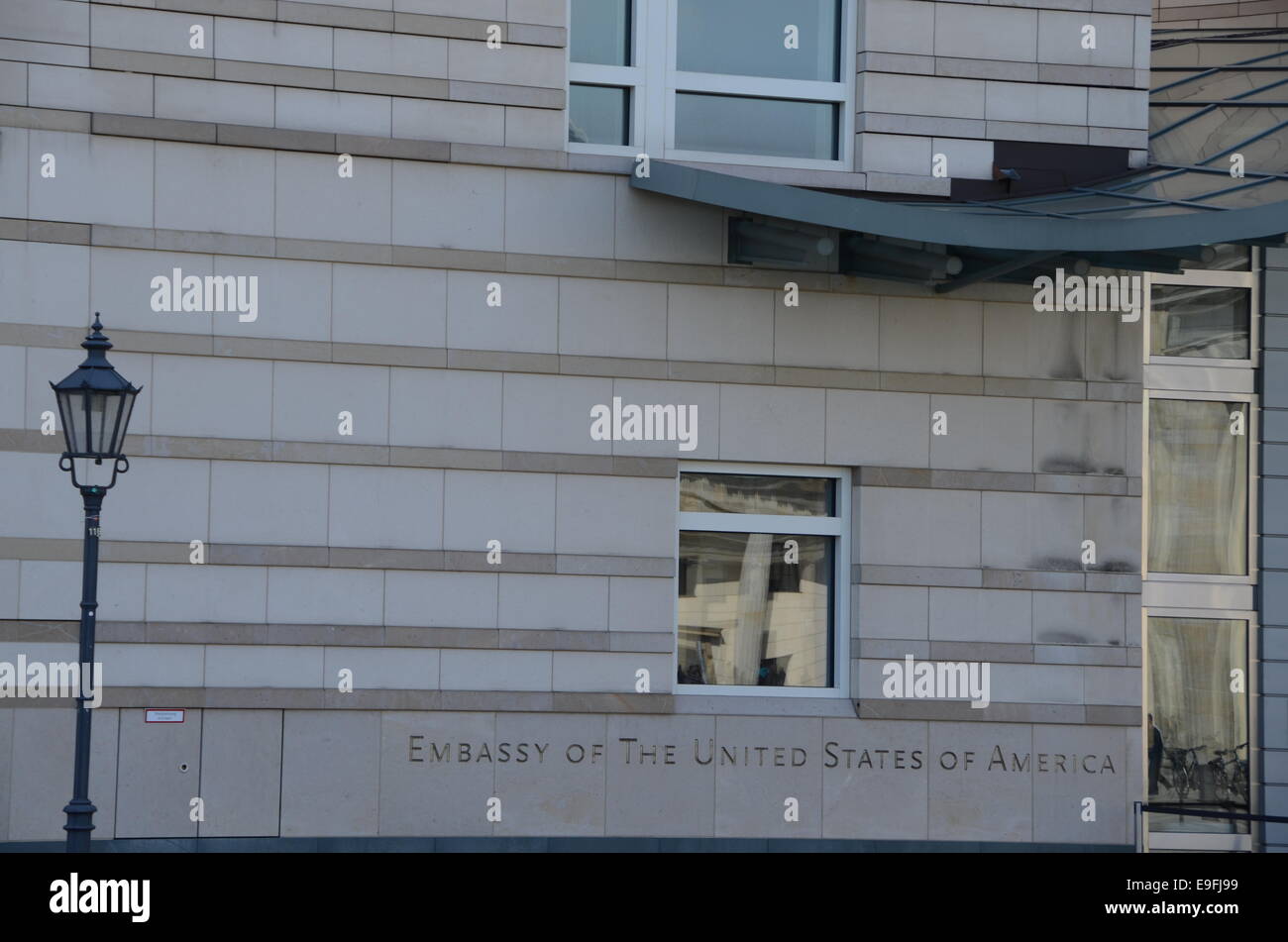 embassy of usa berlin Stock Photo - Alamy