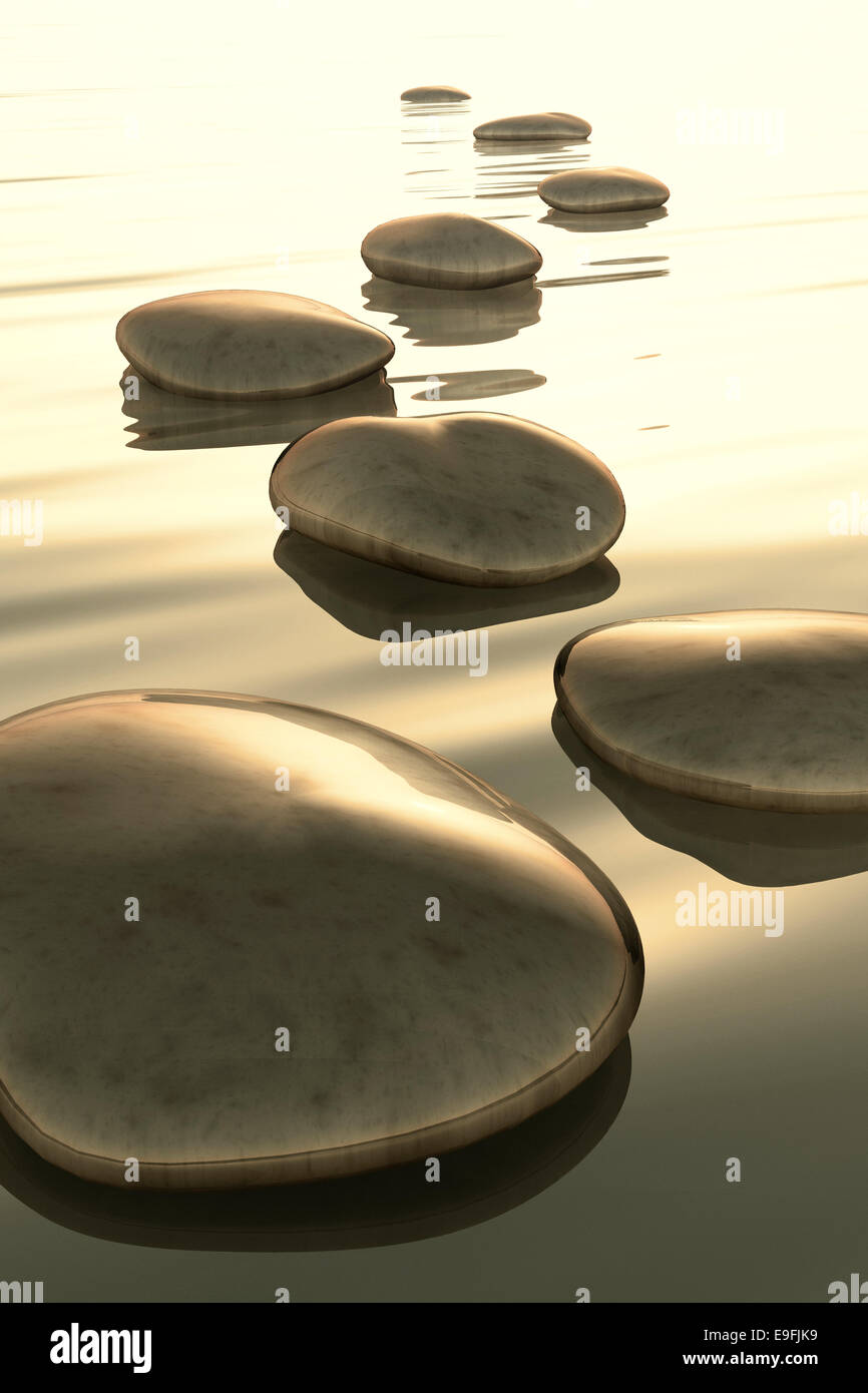 Step stones hi-res stock photography and images - Alamy