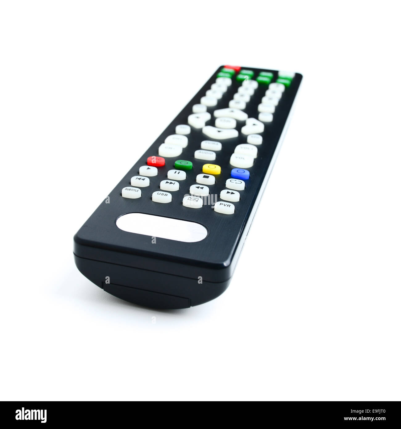 TV Remote controller isolated on white Stock Photo - Alamy