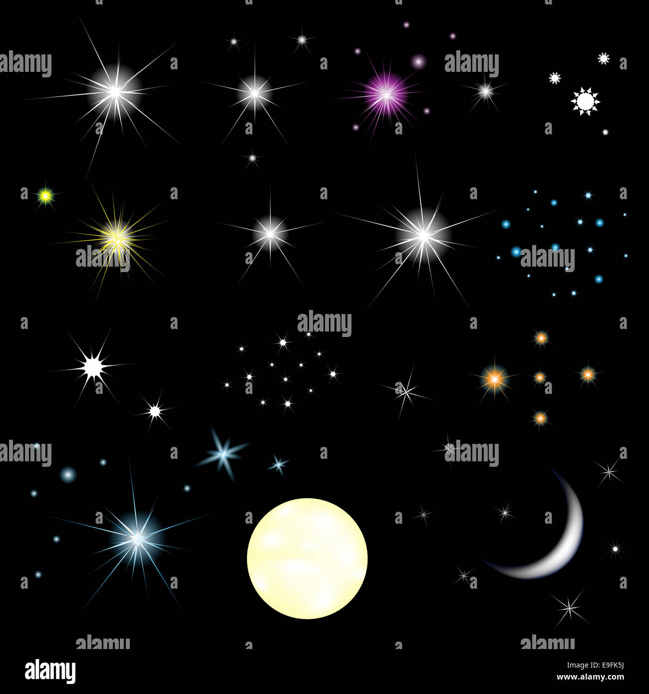 Full moon set hi-res stock photography and images - Alamy