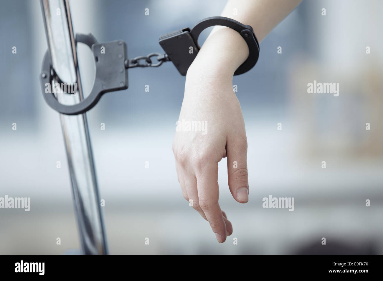 Wrist restraints hi-res stock photography and images - Alamy