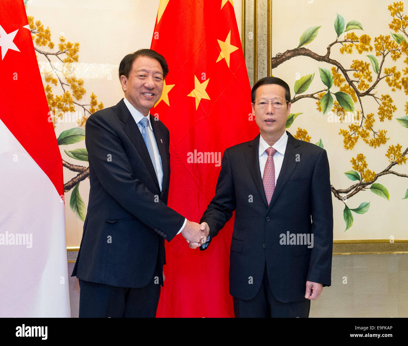 Deputy prime minister teo chee hean hi-res stock photography and images ...