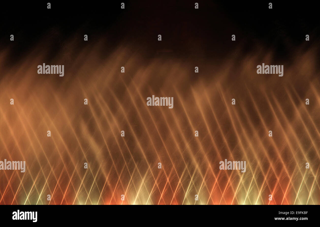 Dancing water fountain show Stock Photo - Alamy