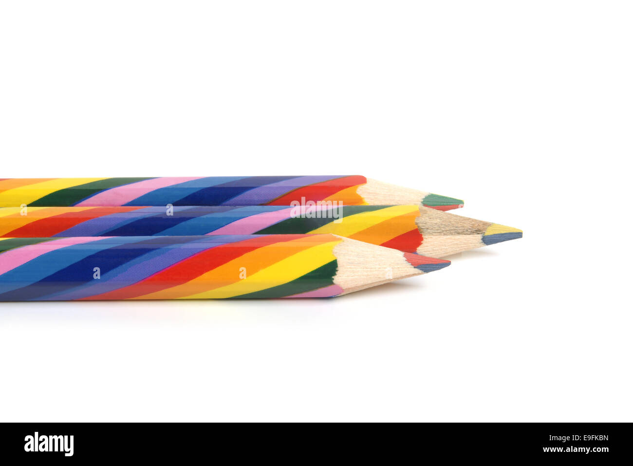 Group of different colored pencils hi-res stock photography and images ...