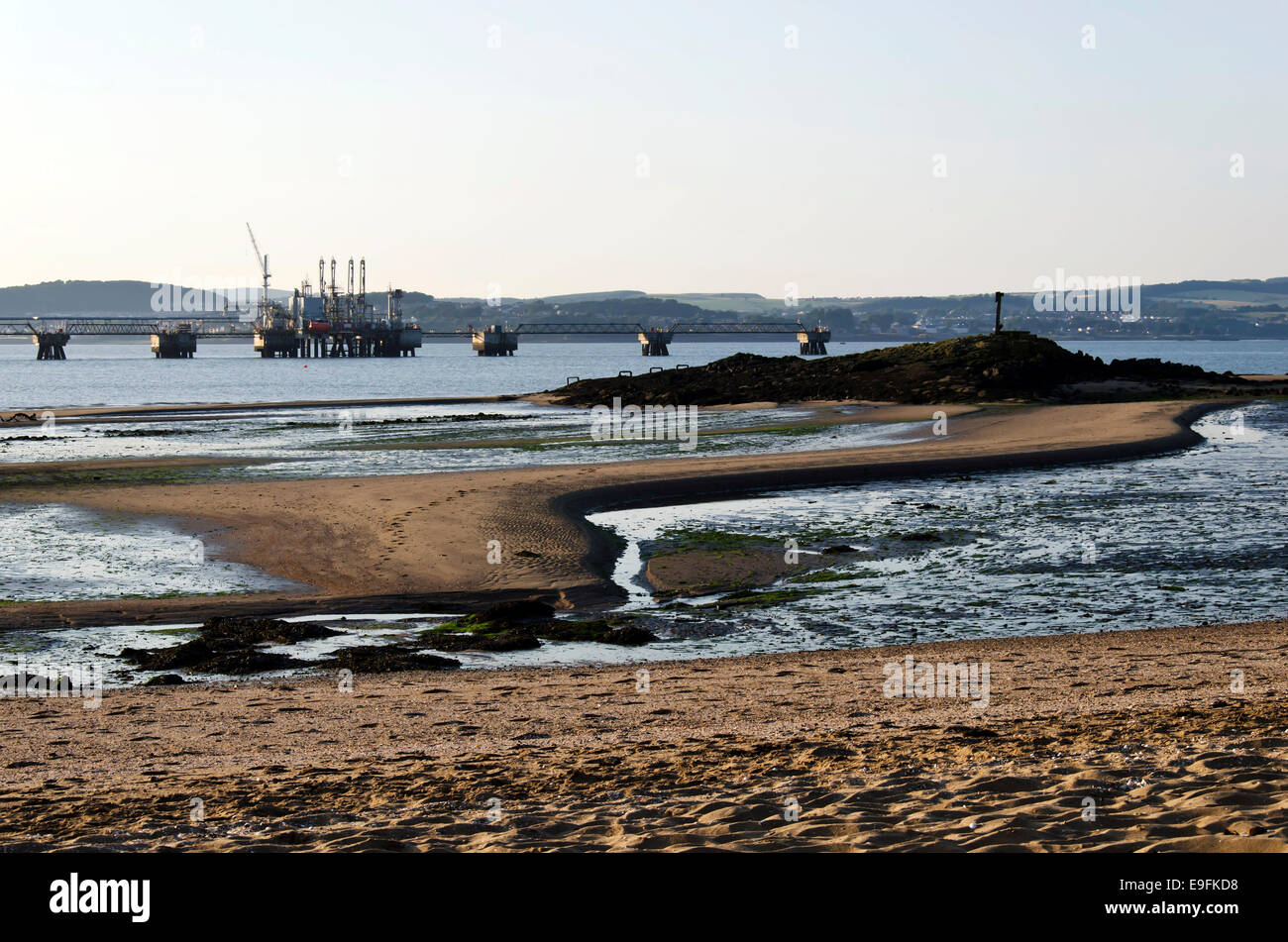 Hound Point, South Queensferry, near Edinburgh, Scotland Stock Photo ...