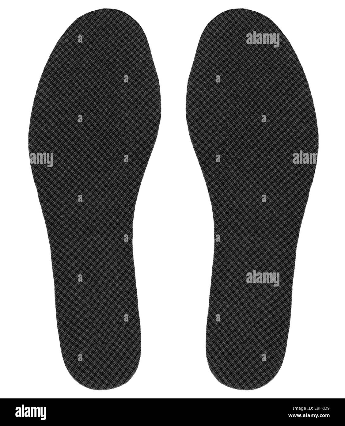 Pair orthopedic insoles shoes Black and White Stock Photos & Images - Alamy