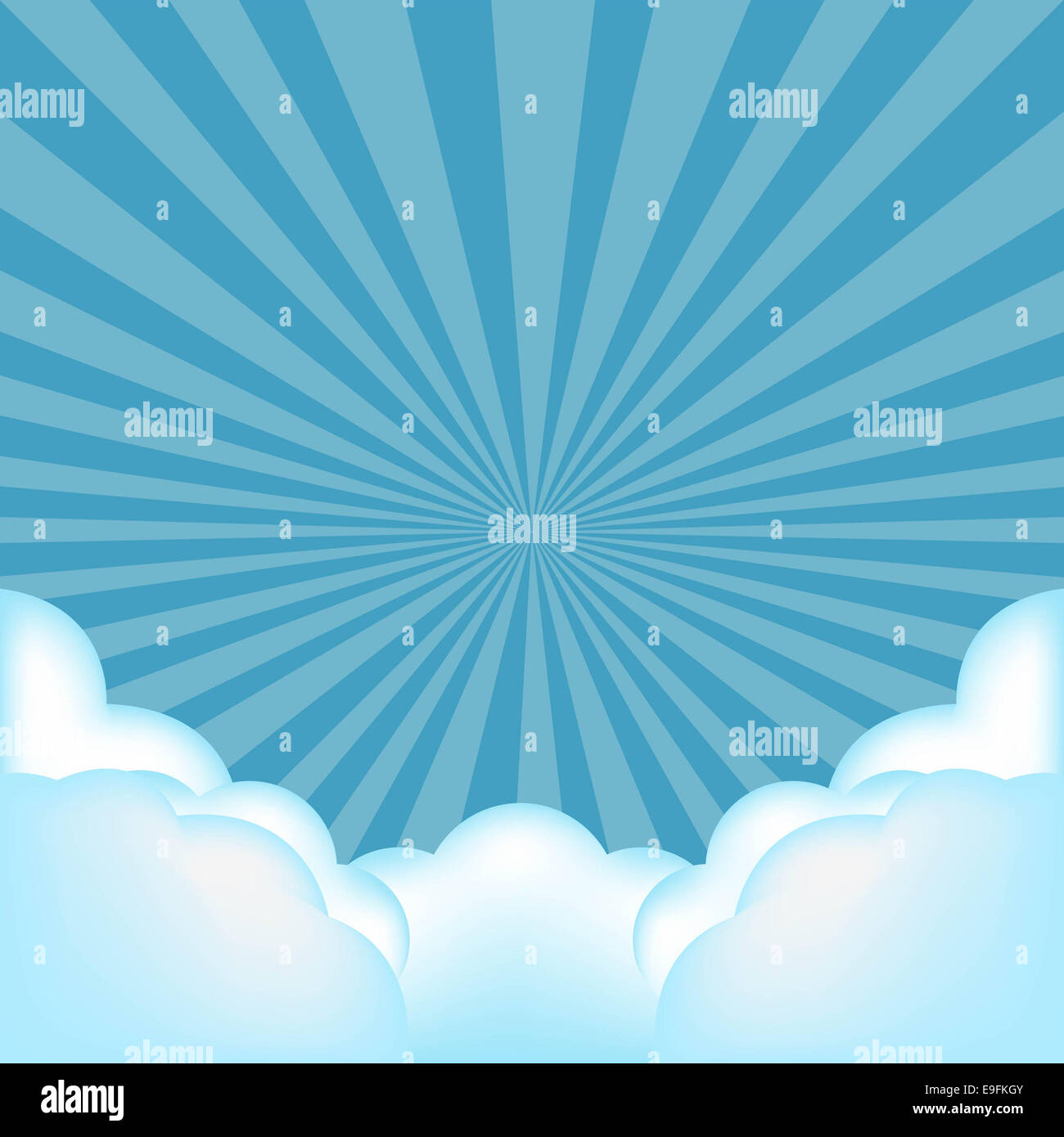 Burst Background With Clouds Stock Photo - Alamy