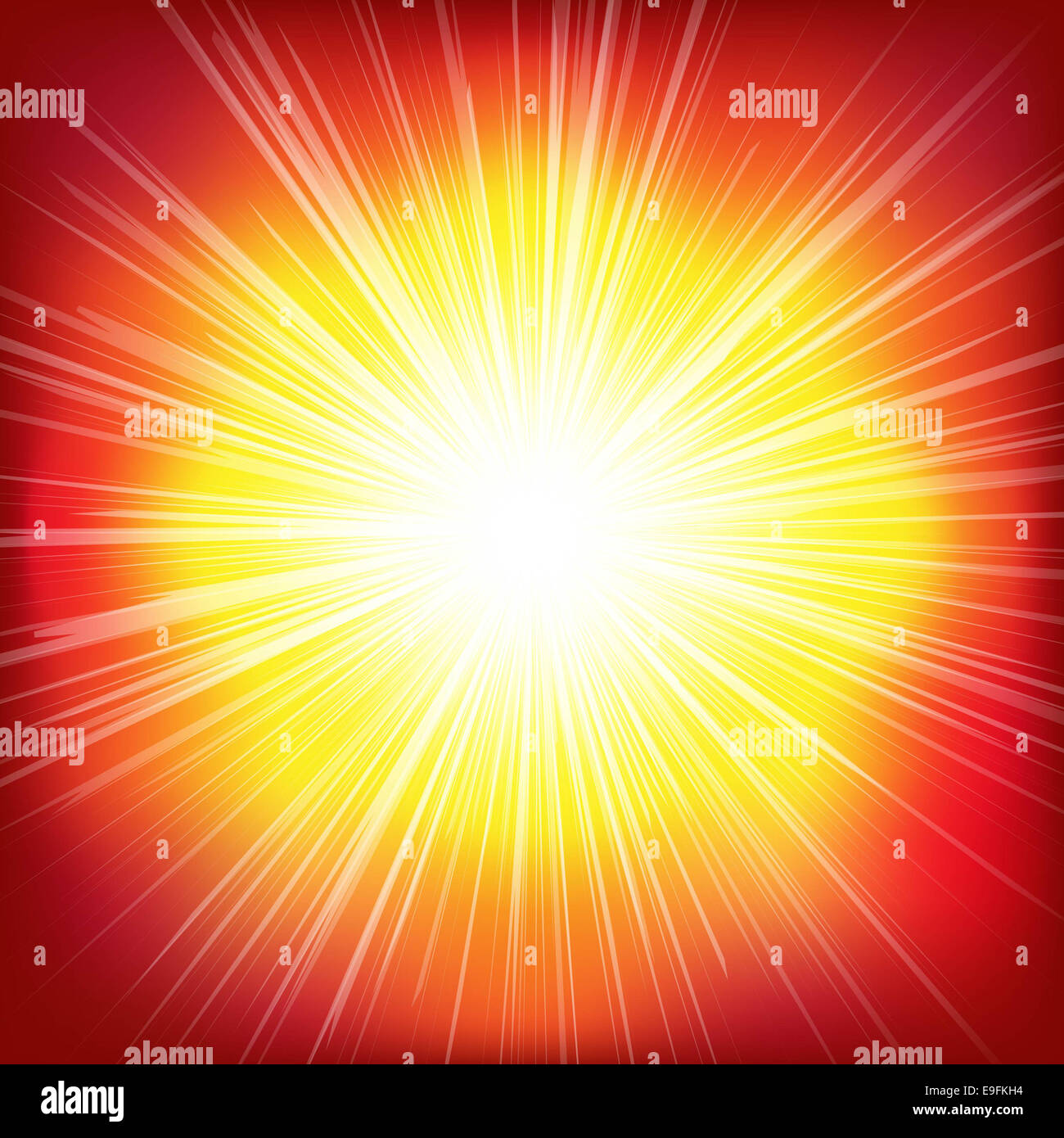 Red burst hi-res stock photography and images - Alamy