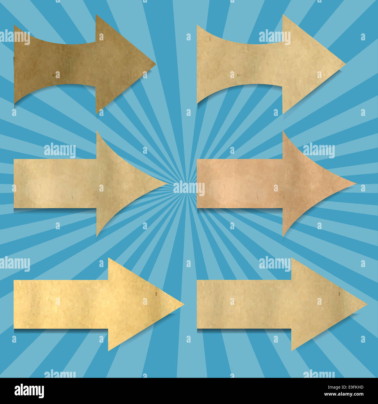 Vintage sunburst paper hi-res stock photography and images - Alamy