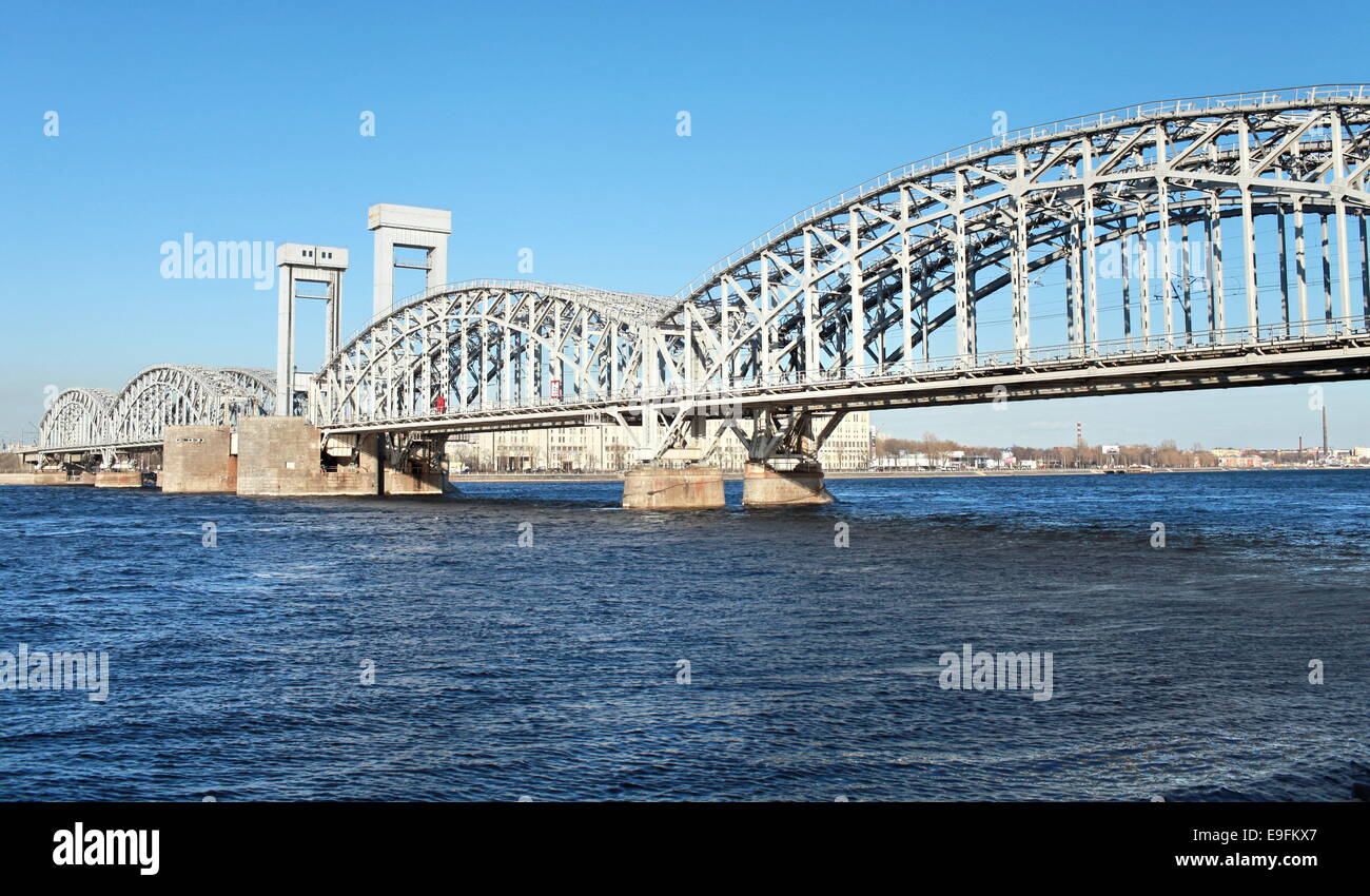 bridge over the river Stock Photo - Alamy