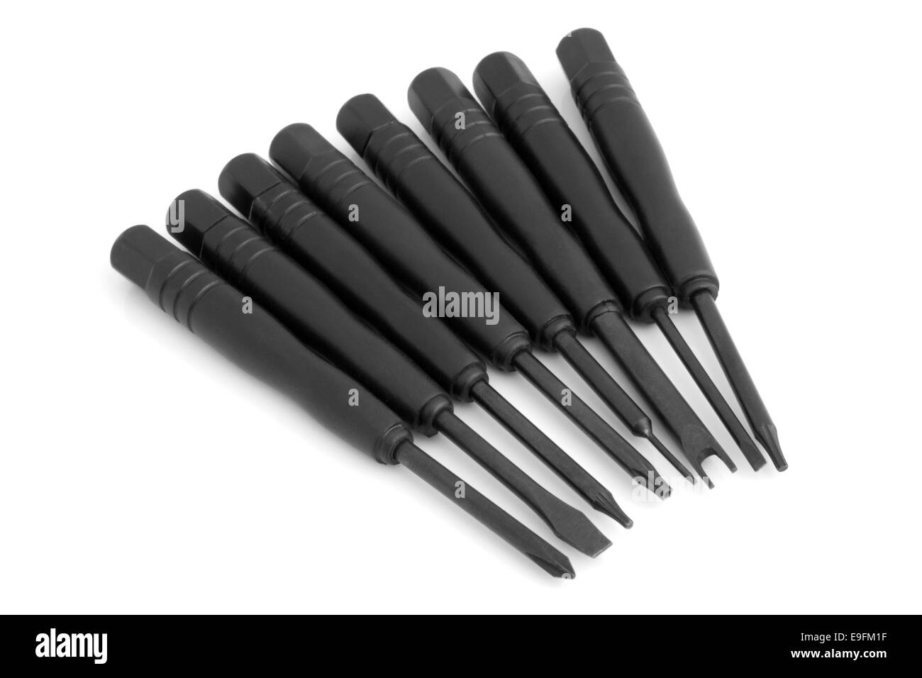 Set of small screwdrivers Stock Photo - Alamy
