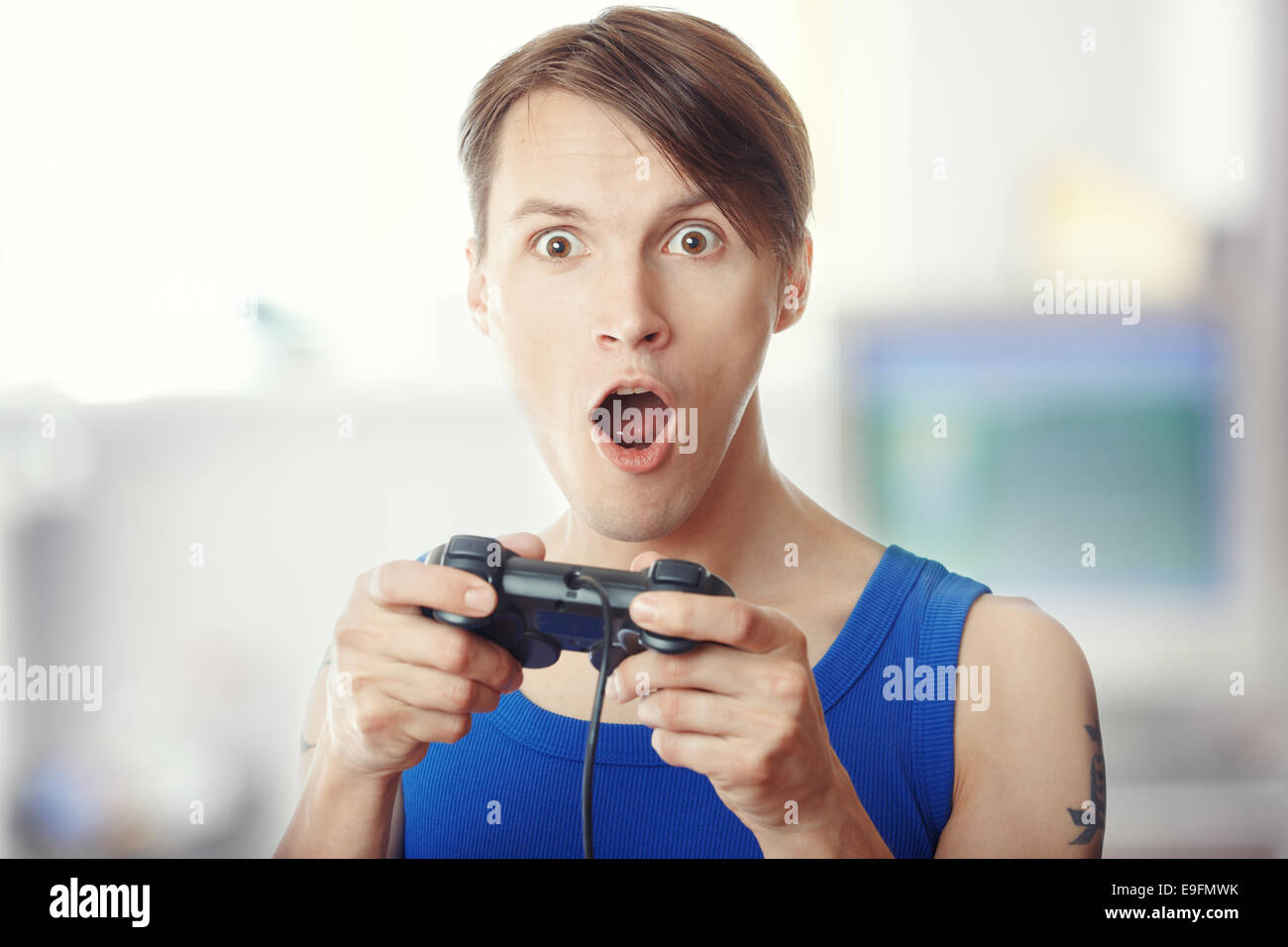 Computer gamer hi-res stock photography and images - Alamy