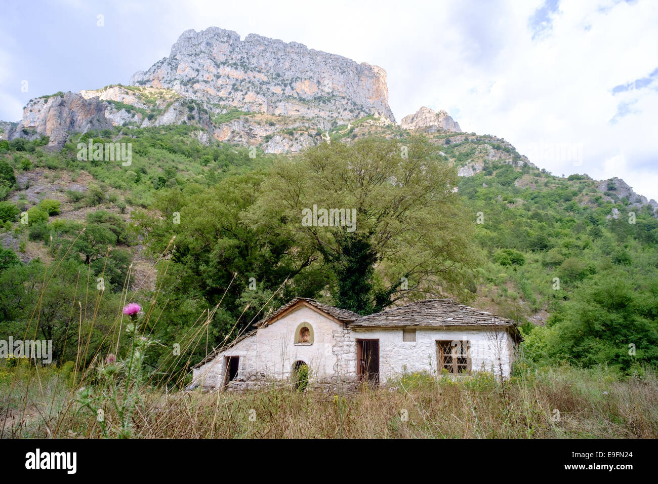 Old Church Zagori, Pindus mountains, Epirus, Greece Stock Photo - Alamy