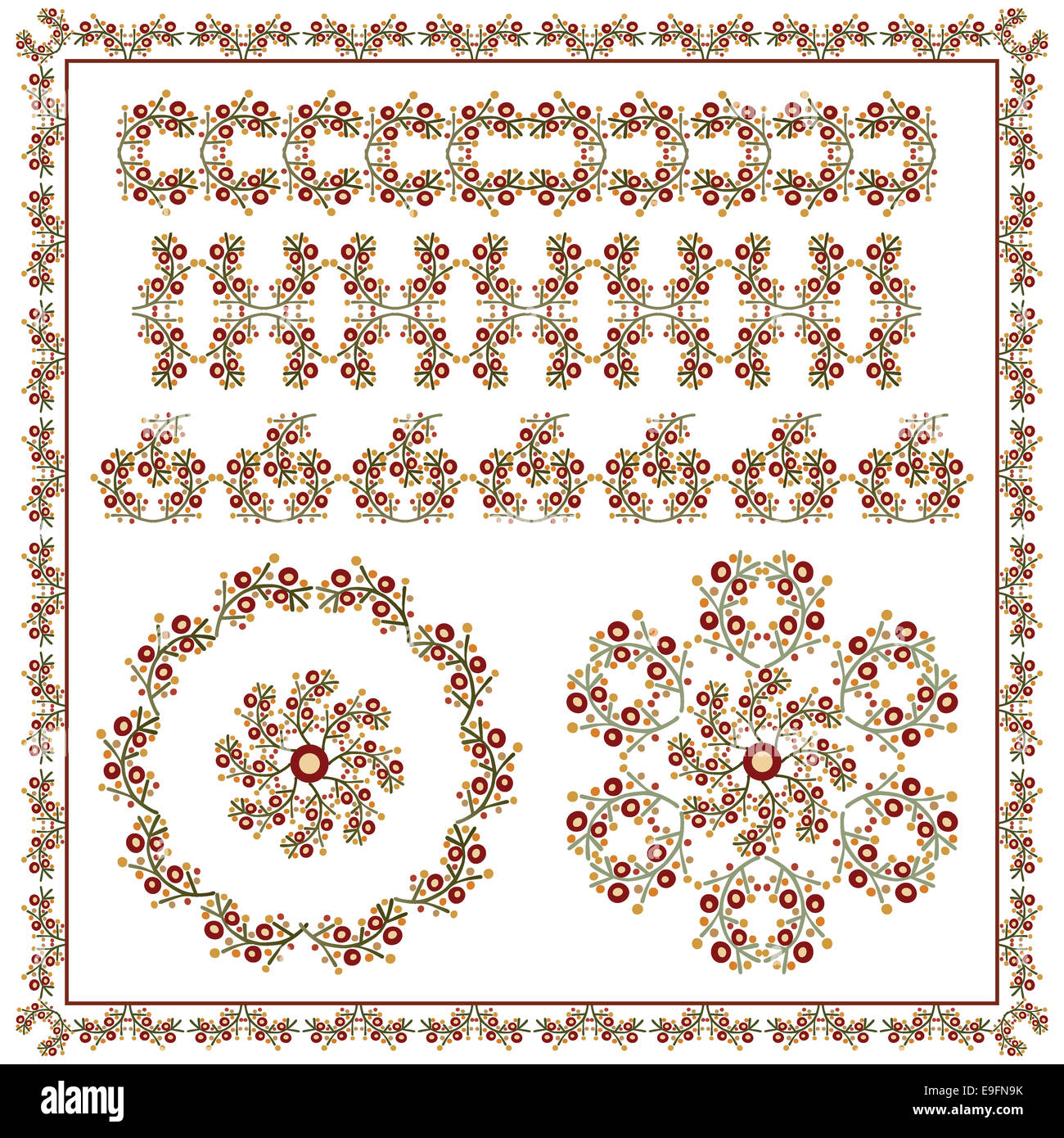 Vintage border hi-res stock photography and images - Alamy