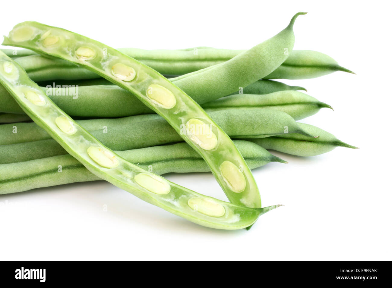 Runner beans string hi-res stock photography and images - Alamy