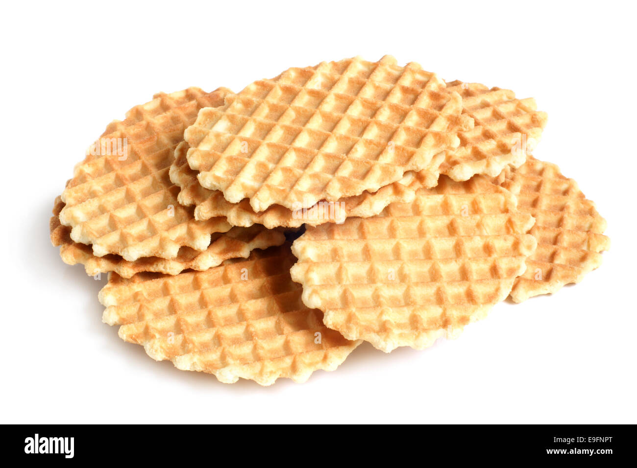 Crispy wafers hi-res stock photography and images - Alamy