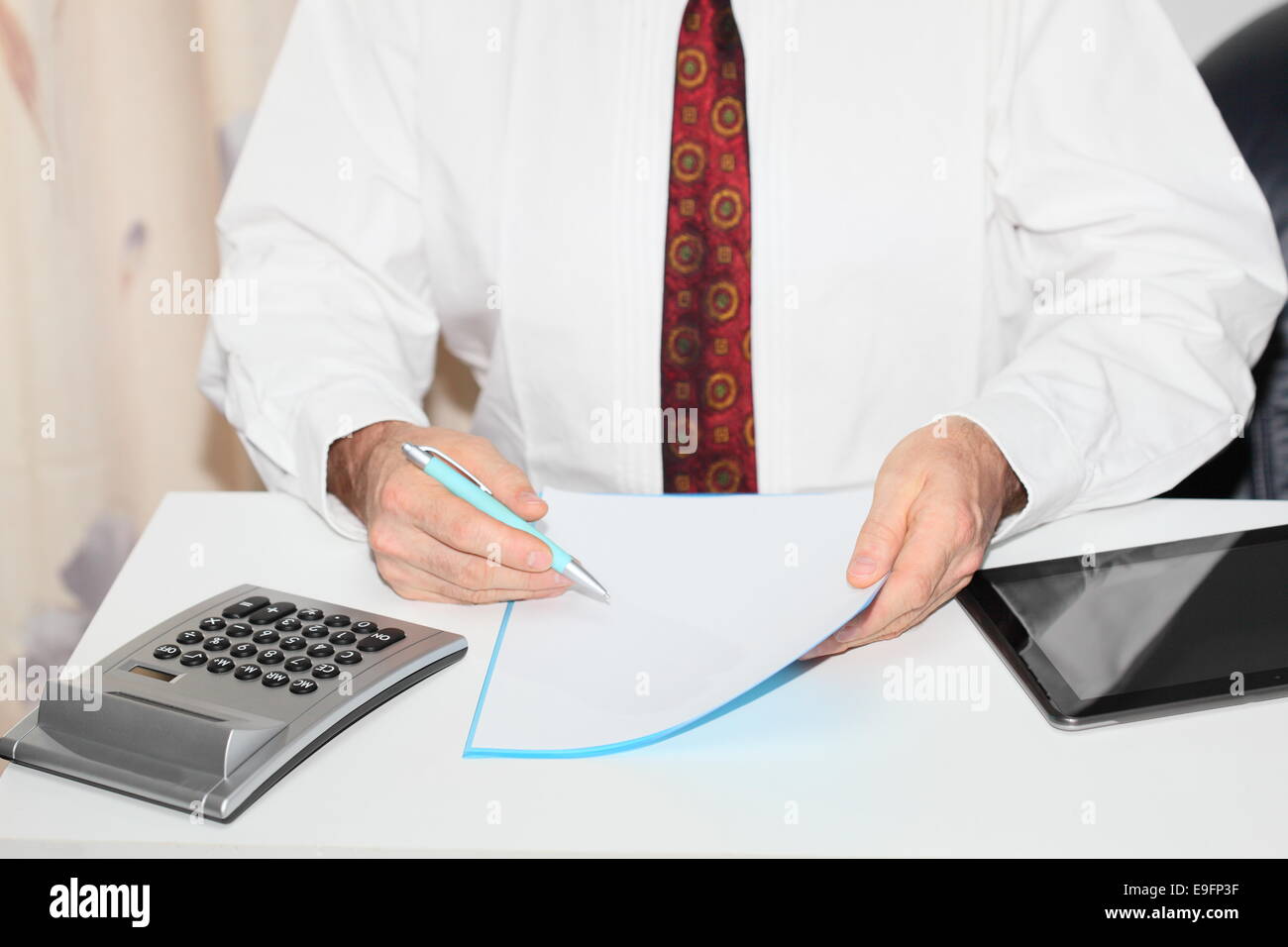 Documents work hi-res stock photography and images - Alamy
