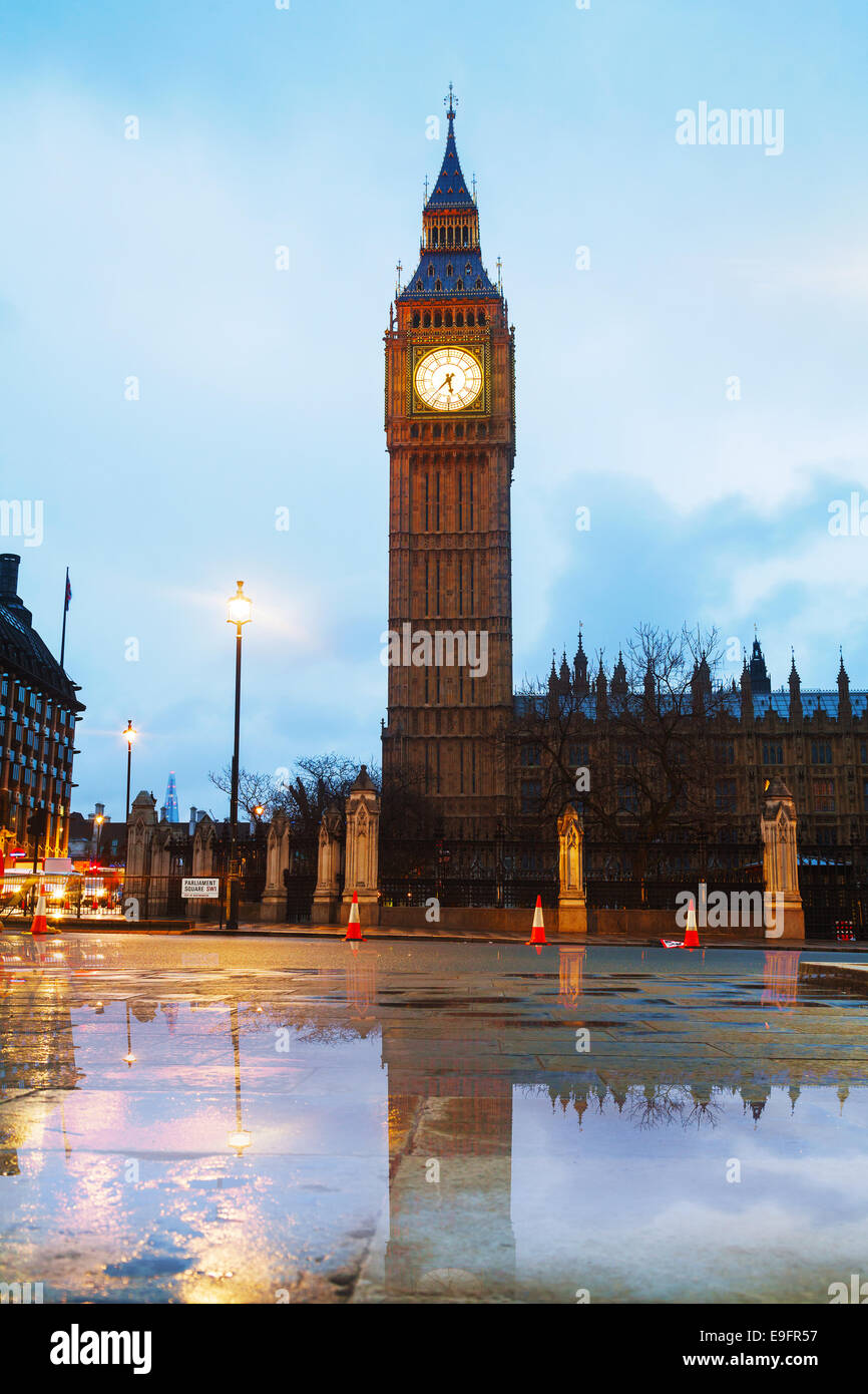 Big Ben tower in London Stock Photo - Alamy