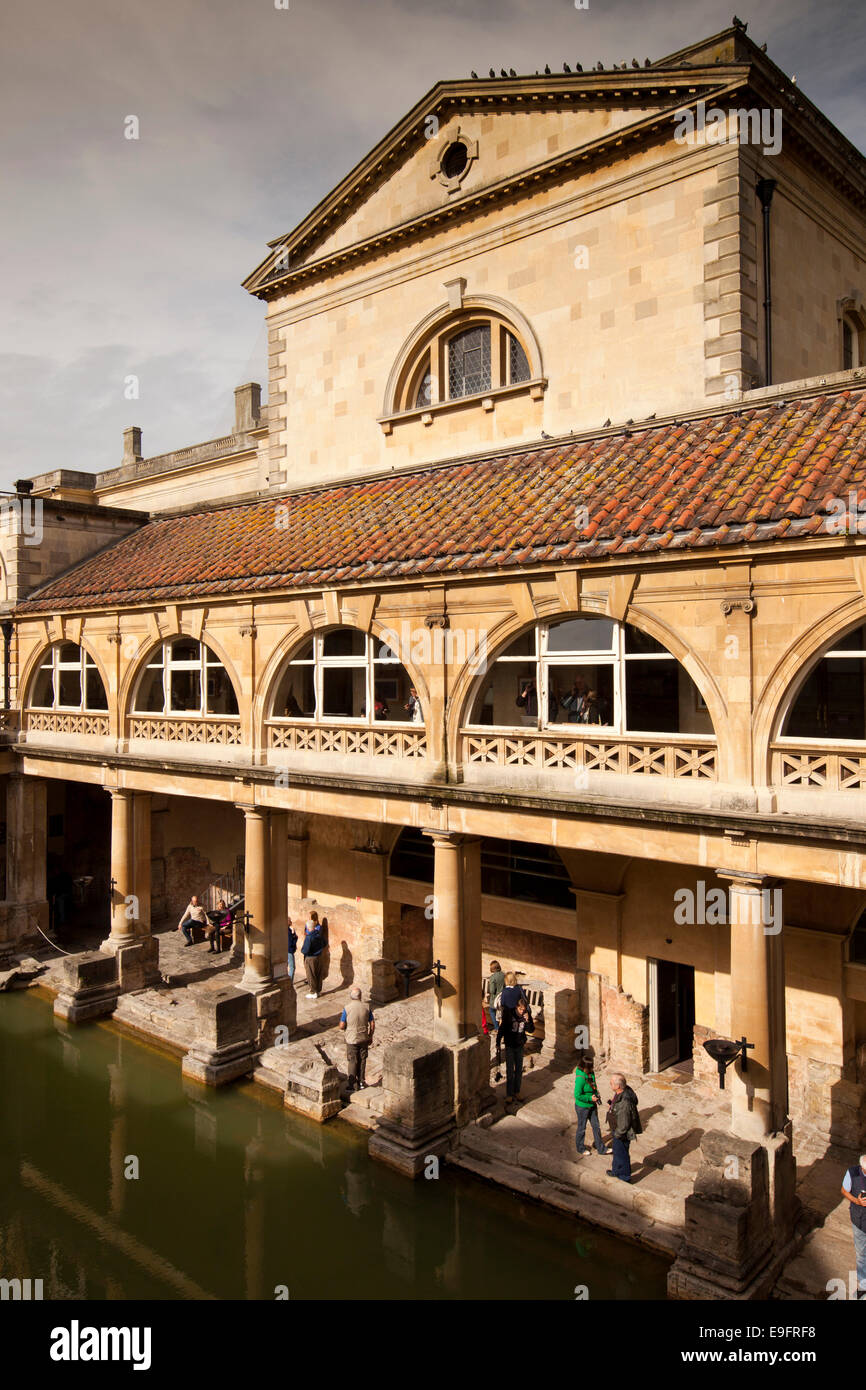 Roman built baths hi-res stock photography and images - Alamy
