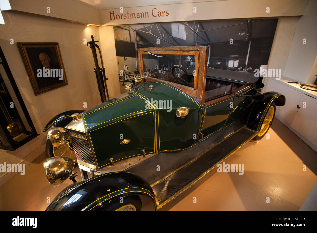 UK, England, Wiltshire, Bath, 1914 Horstmann Company Light Car, built ...