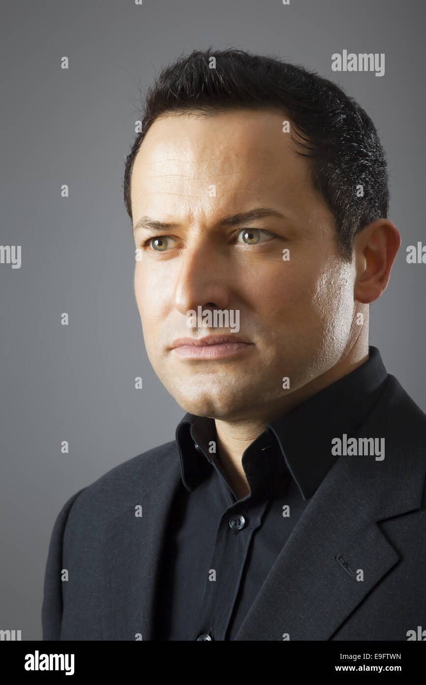 Job male masculine portrait hi-res stock photography and images - Alamy