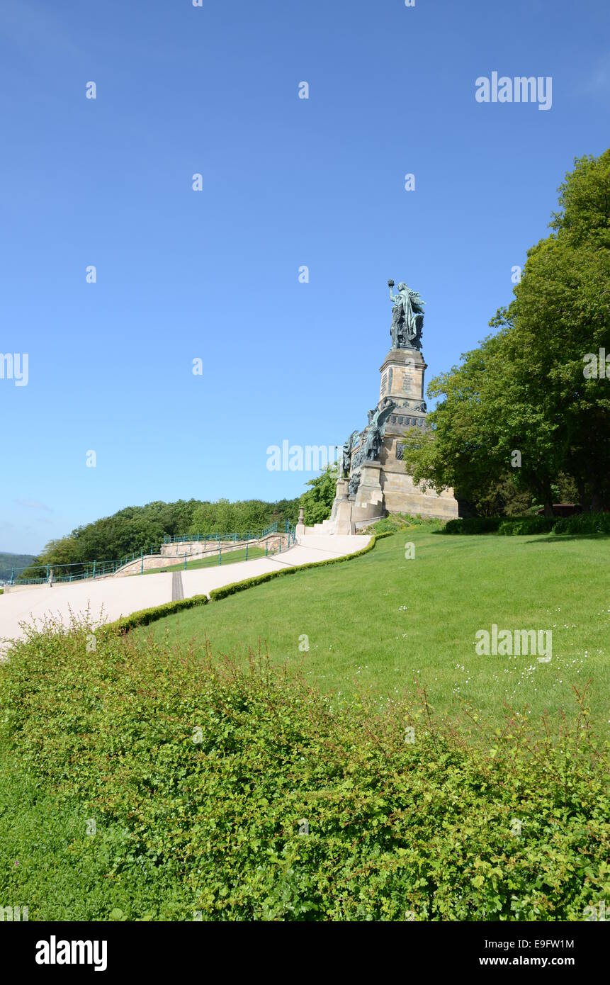 Niederwald monument rudesheim germany hi-res stock photography and ...