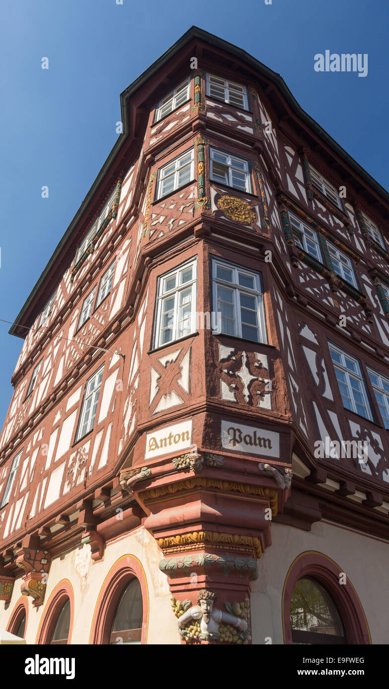 Ancient town of Mosbach in Southern Germany Stock Photo - Alamy