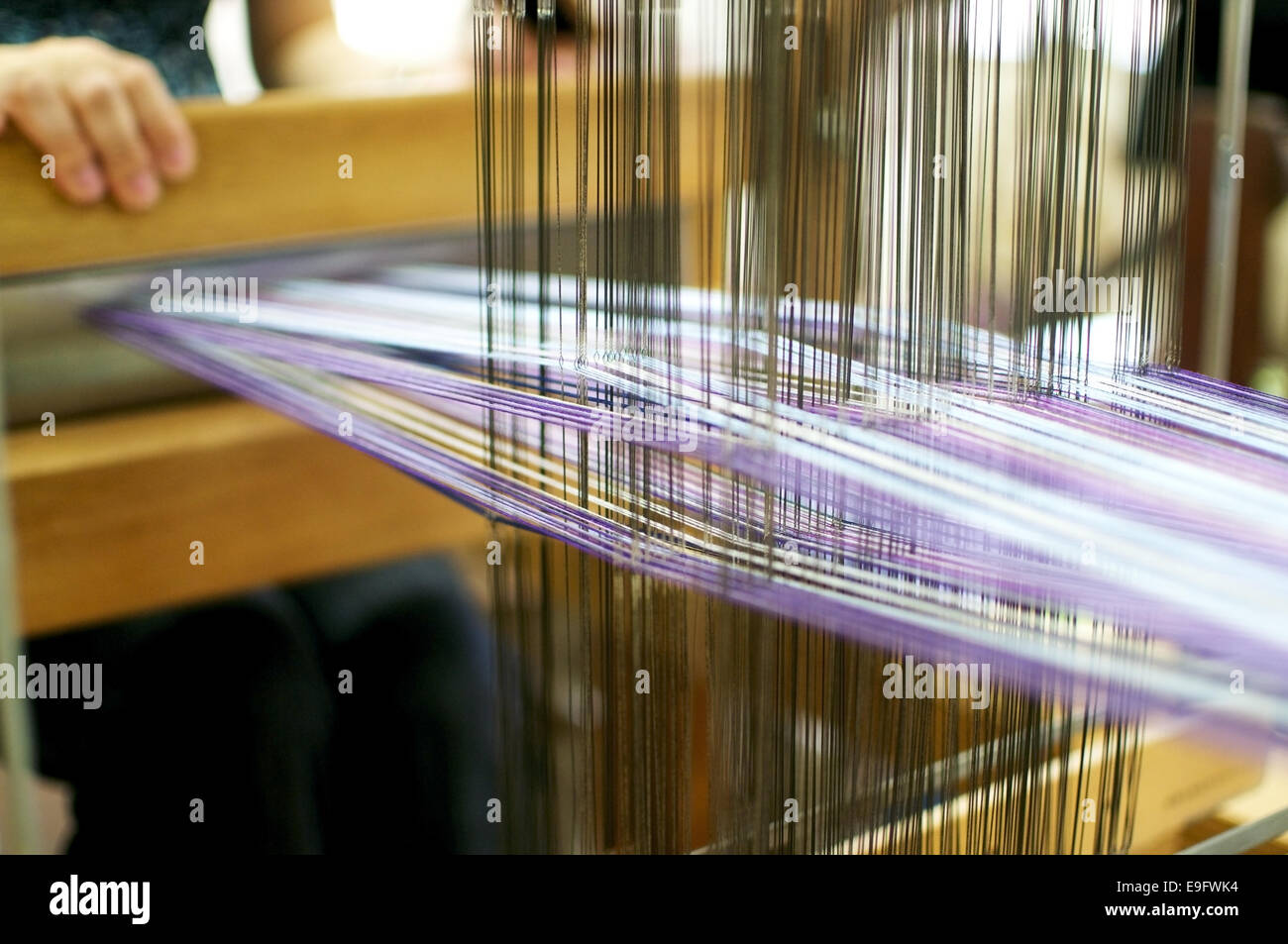 Manual loom hi-res stock photography and images - Alamy