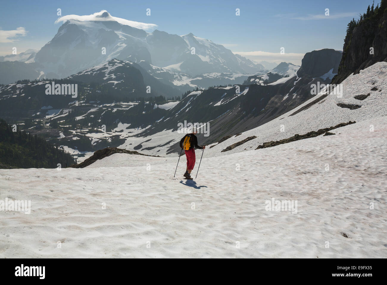 Hike in Baker Area Stock Photo - Alamy