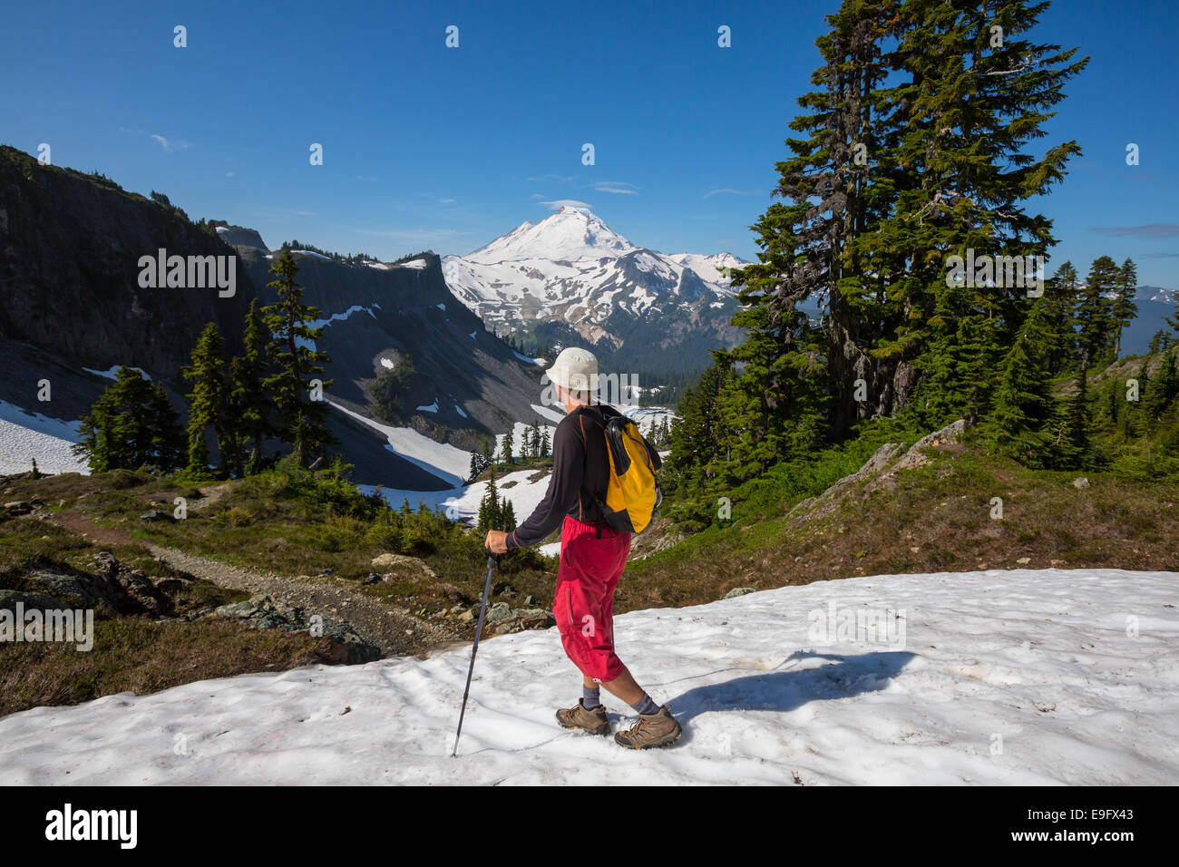 Hike in Baker Area Stock Photo - Alamy