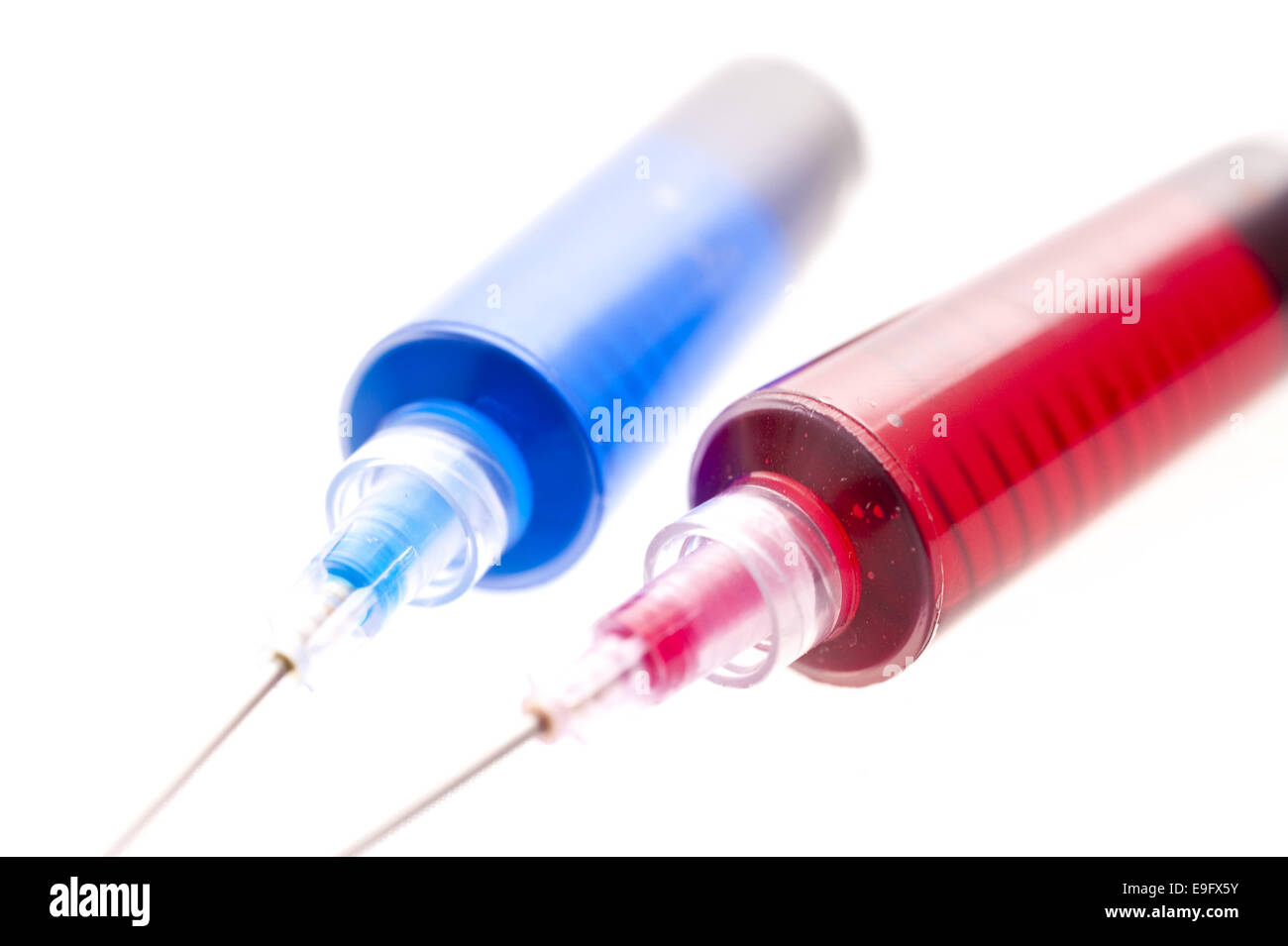 Injection needles Cut Out Stock Images & Pictures - Alamy