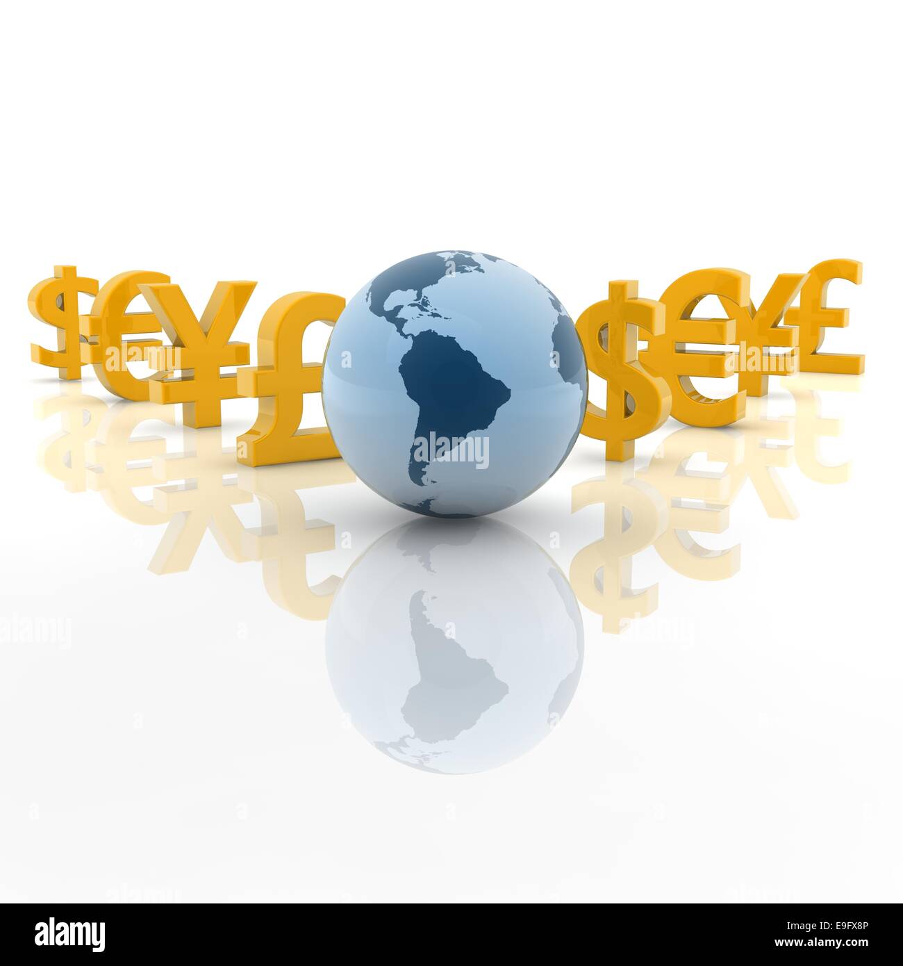 earth sphere and Currency Symbols. Elements of this image furnished by ...