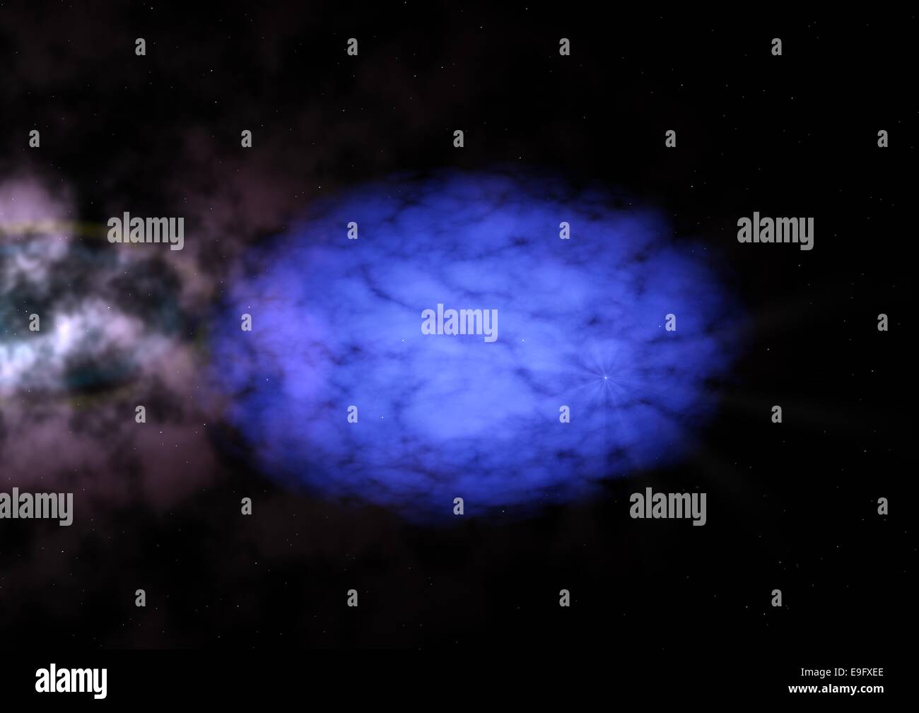 Star field in space Stock Photo - Alamy