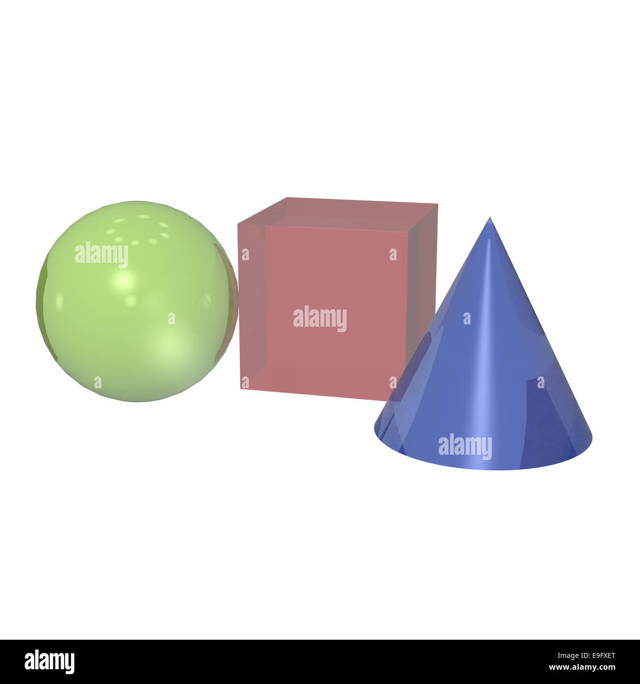 Geometric shapes mathematics hi-res stock photography and images - Alamy