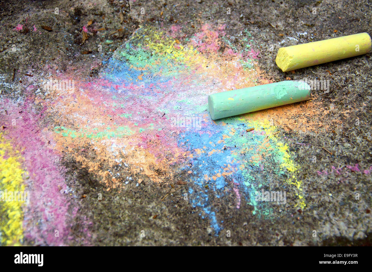 Chalk pavement hi-res stock photography and images - Alamy