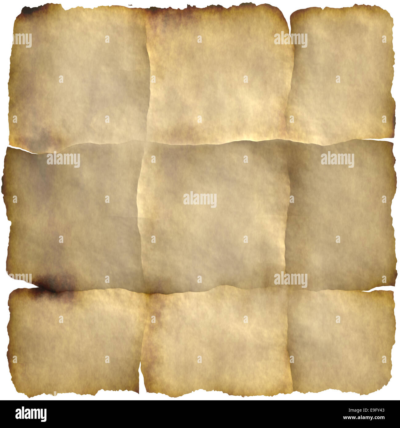 Old folded paper Stock Photo - Alamy