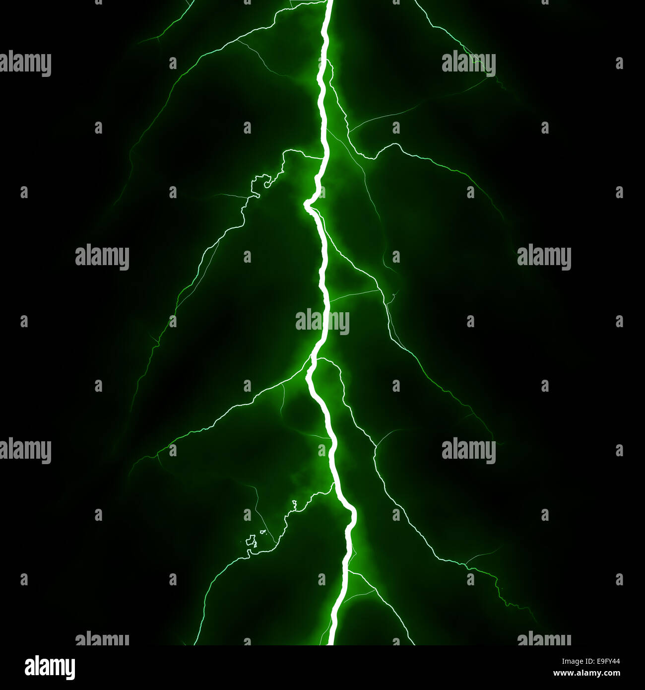 Electric lighting background green Stock Photo - Alamy