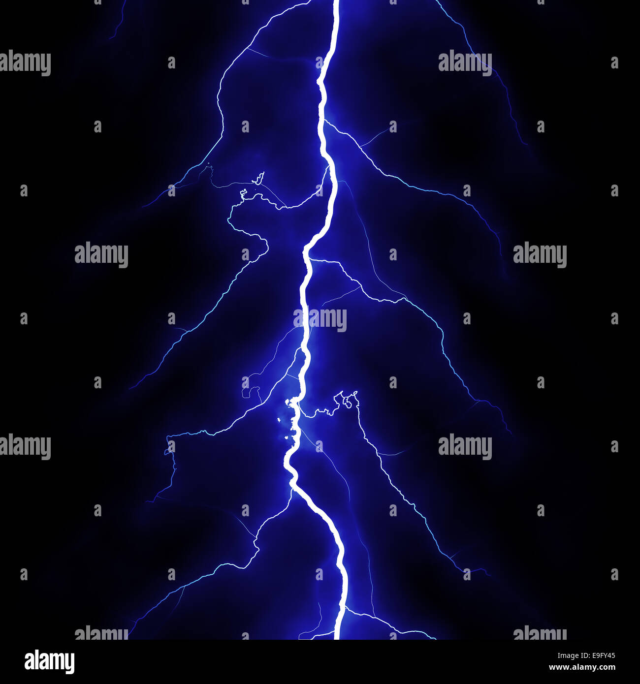 Electric lighting background blue Stock Photo - Alamy