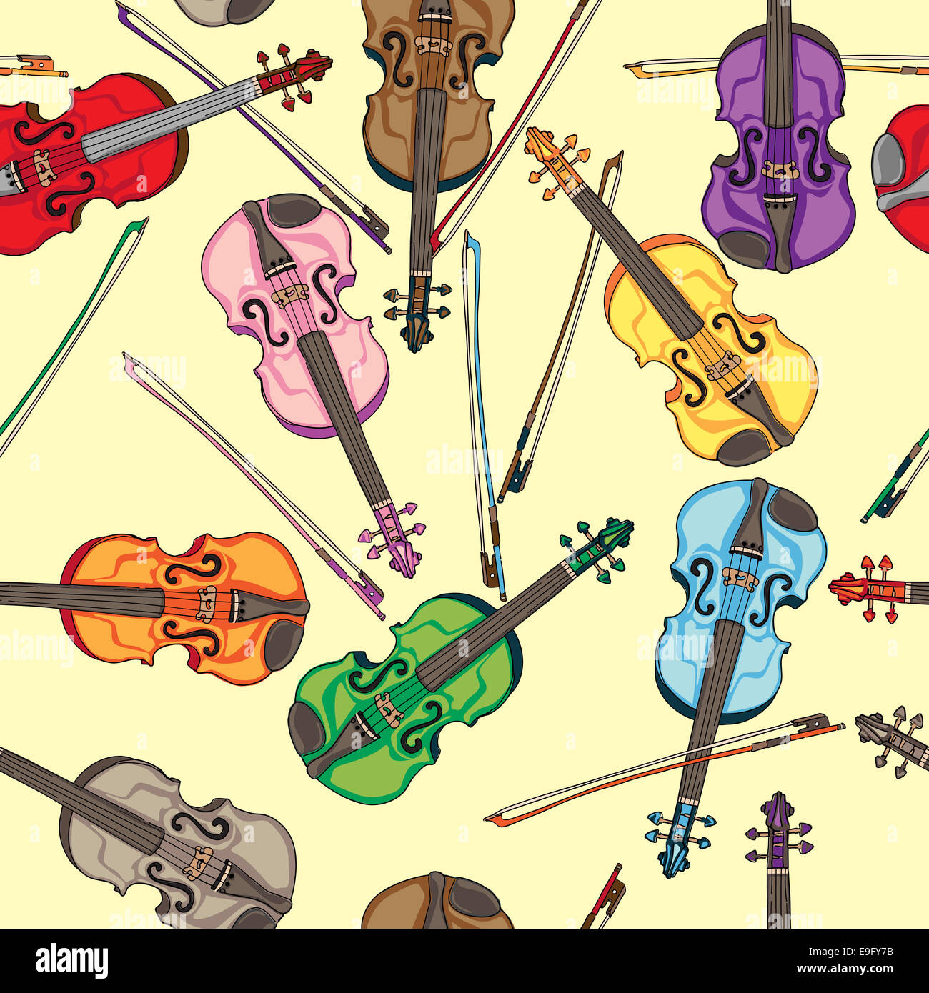 Violin collection hi-res stock photography and images - Alamy