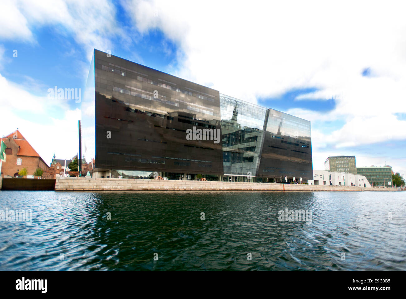Modern library building at Copenhagen Stock Photo - Alamy