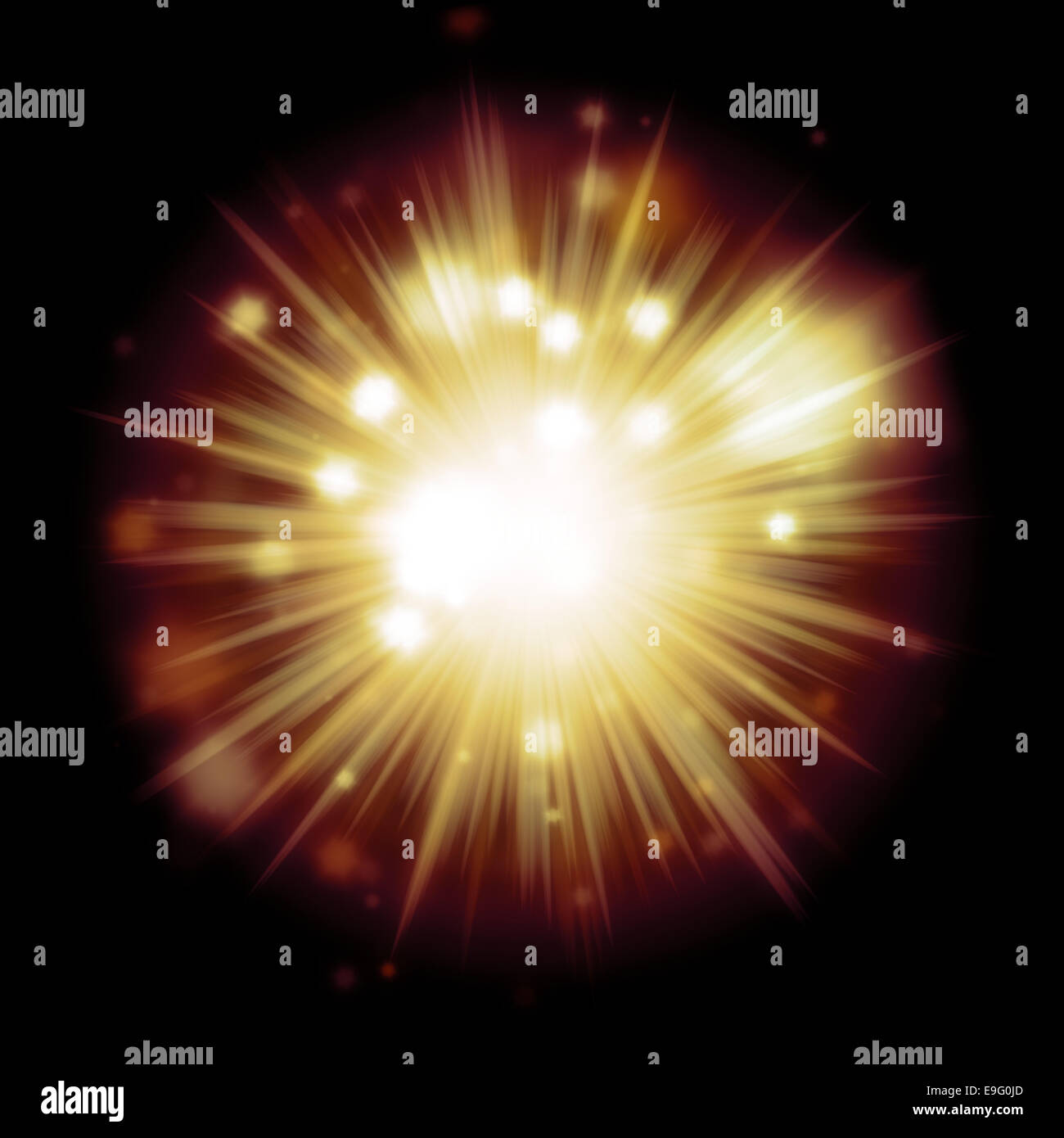 Starburst retro hi-res stock photography and images - Alamy
