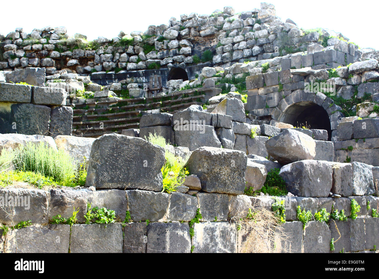 Umm Qais Theater Stock Photo - Alamy