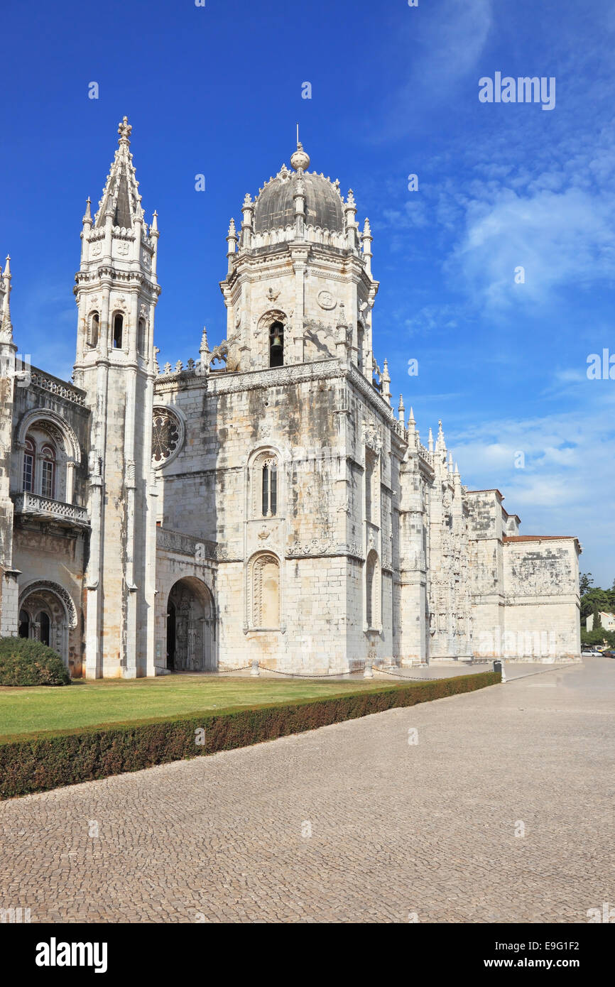The Jeronimos monastery Stock Photo - Alamy