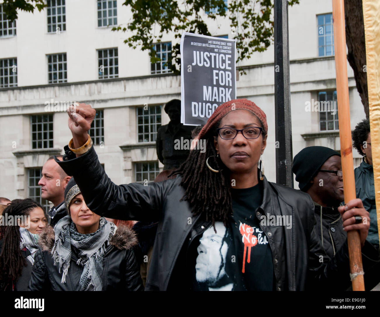 Marcia Rigg talking at Annual Rally and campaigned against Deaths in ...